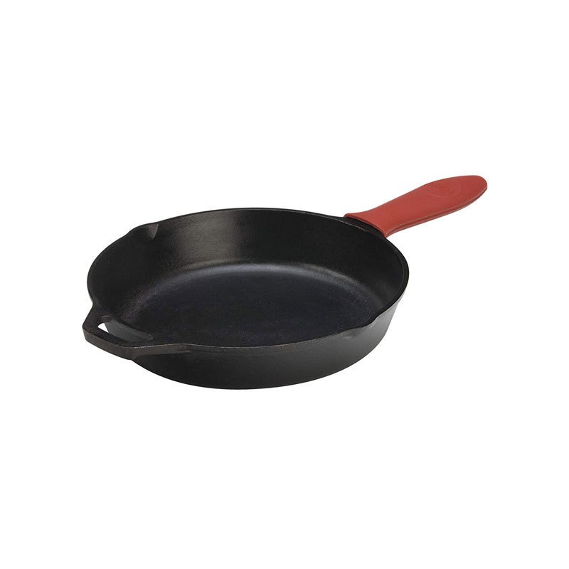 Lodge Seasoned Cast Iron Skillet with Silicone Pot Holder by Amazon - Dwell