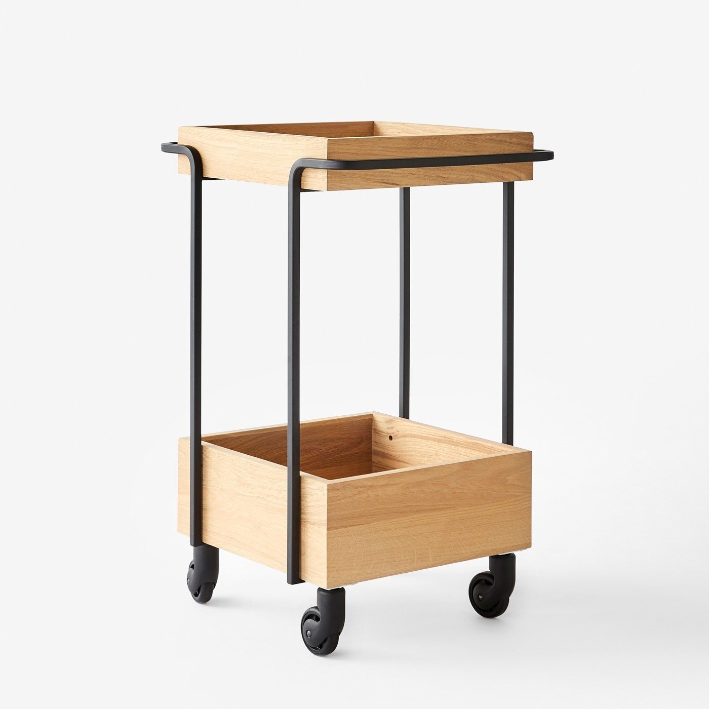 Unison Keating Oak Cart - Dwell