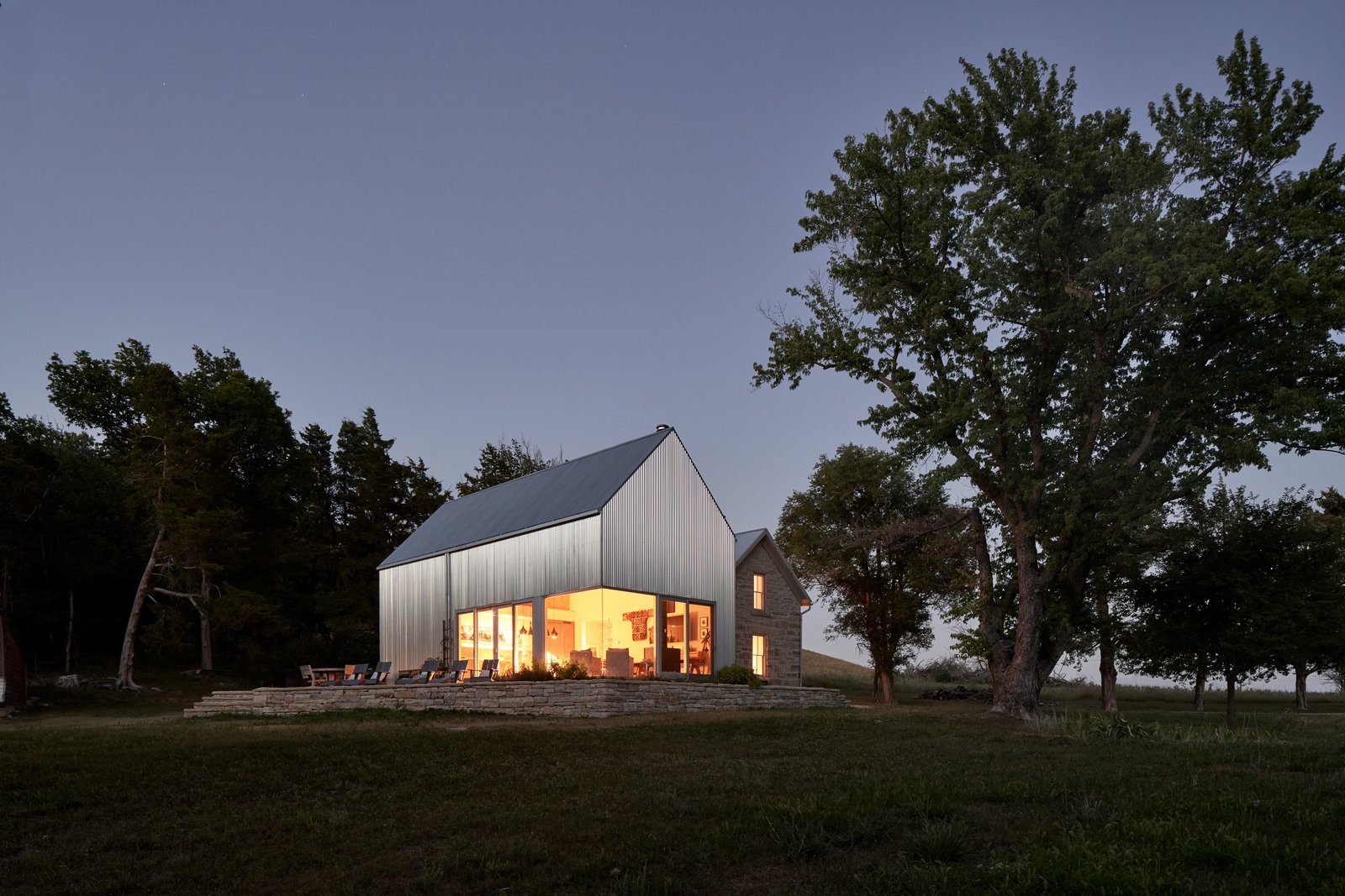 Limestone Brick House