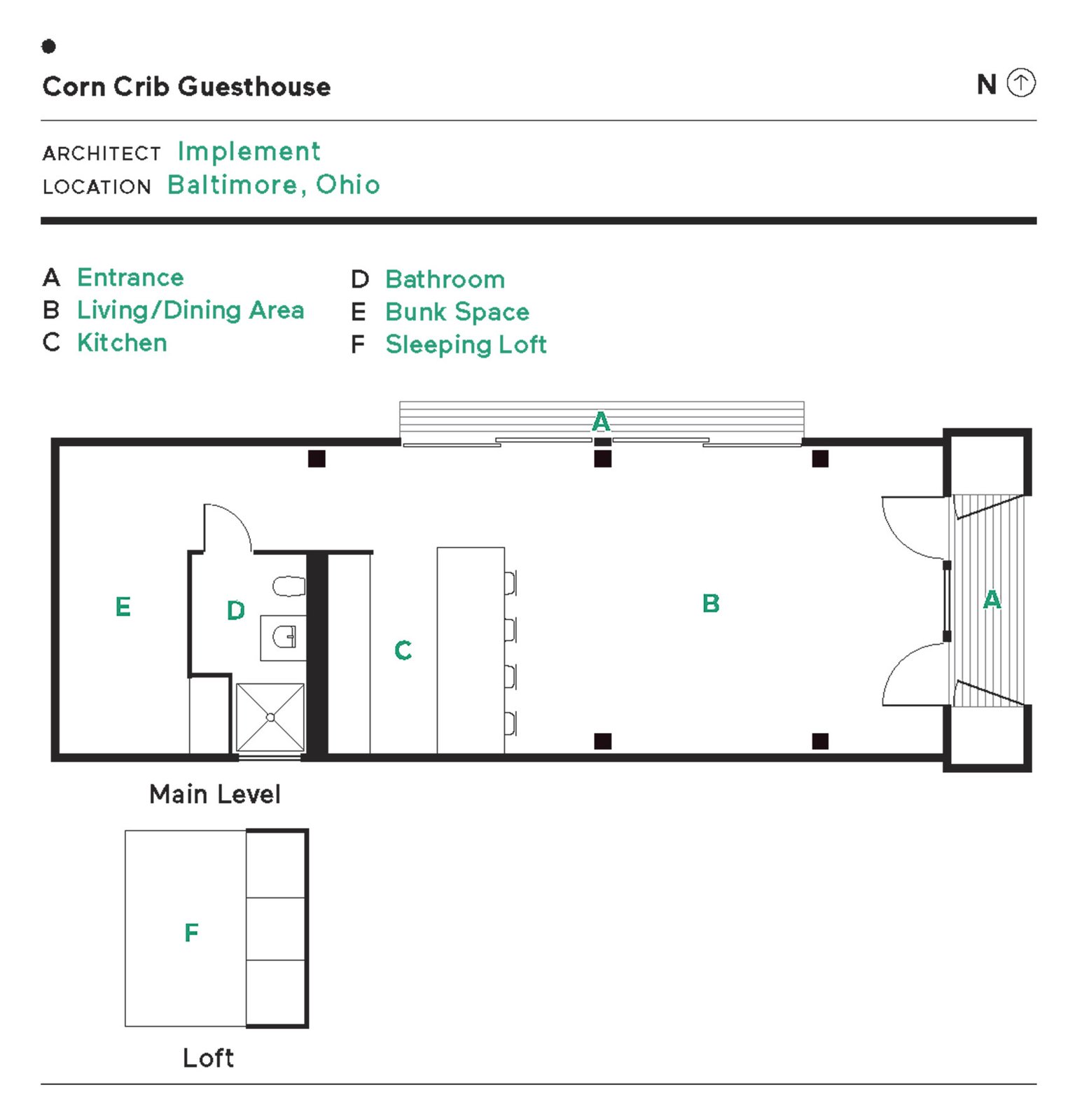 Photo 9 of 9 in This Corn Crib Guesthouse Honors Agrarian Architecture ...
