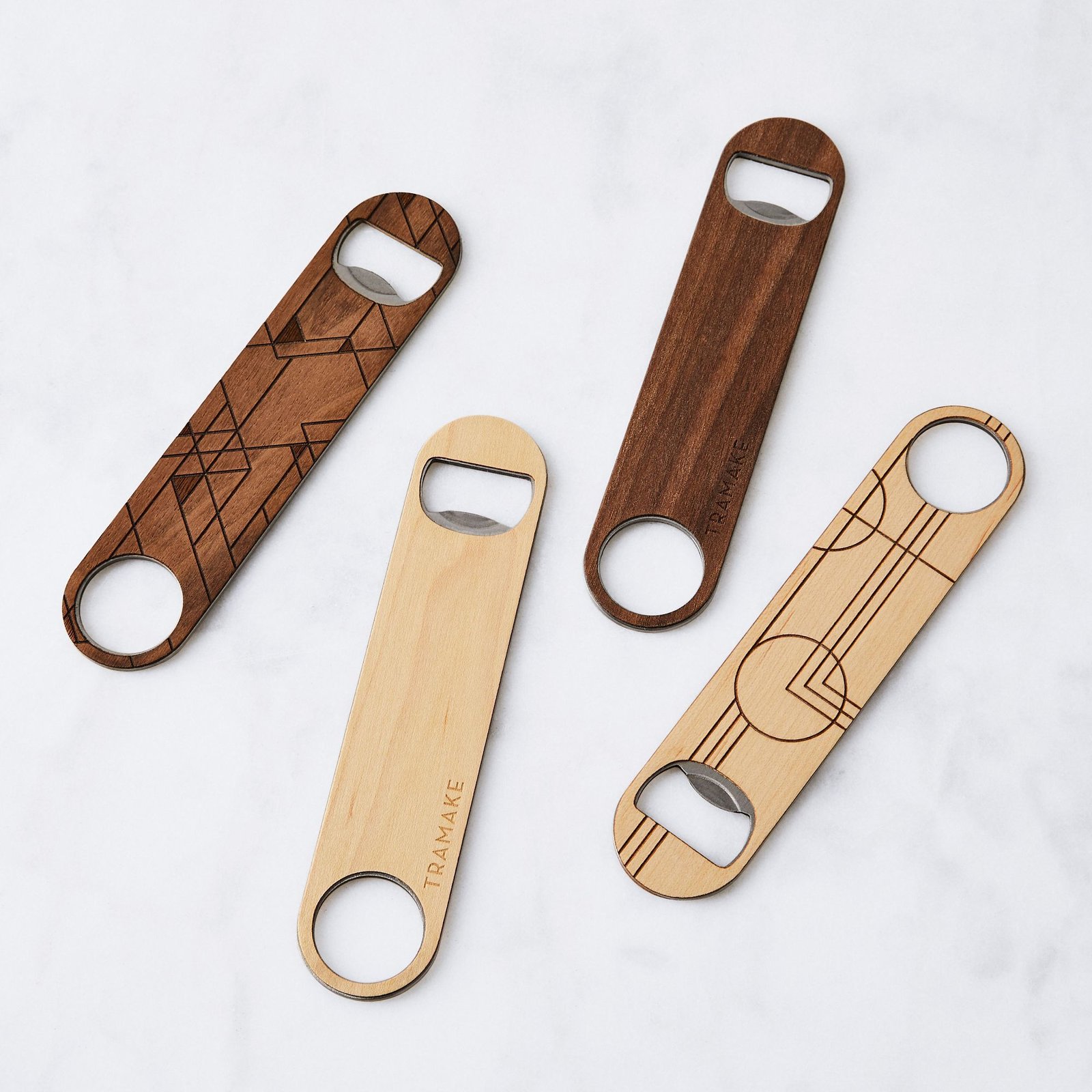 Tramake Engraved Wood Bottle Opener by Food52 - Dwell