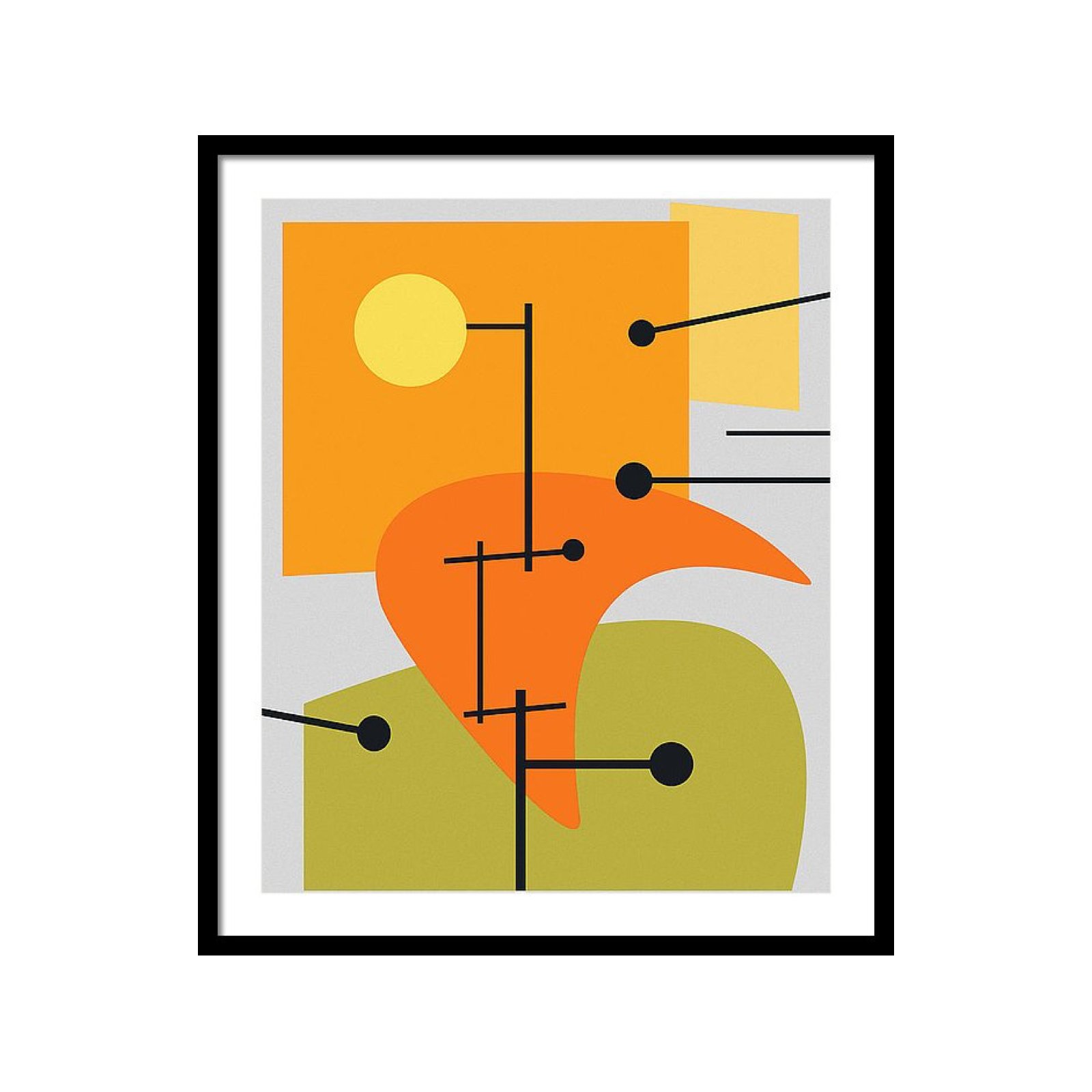 Juxtaposing Thoughts by Richard Rizzo Art Print by Pixels - Dwell