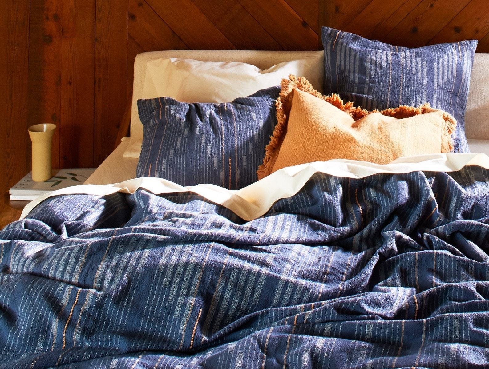 Coyuchi Morelia Organic Duvet Cover by Coyuchi - Dwell