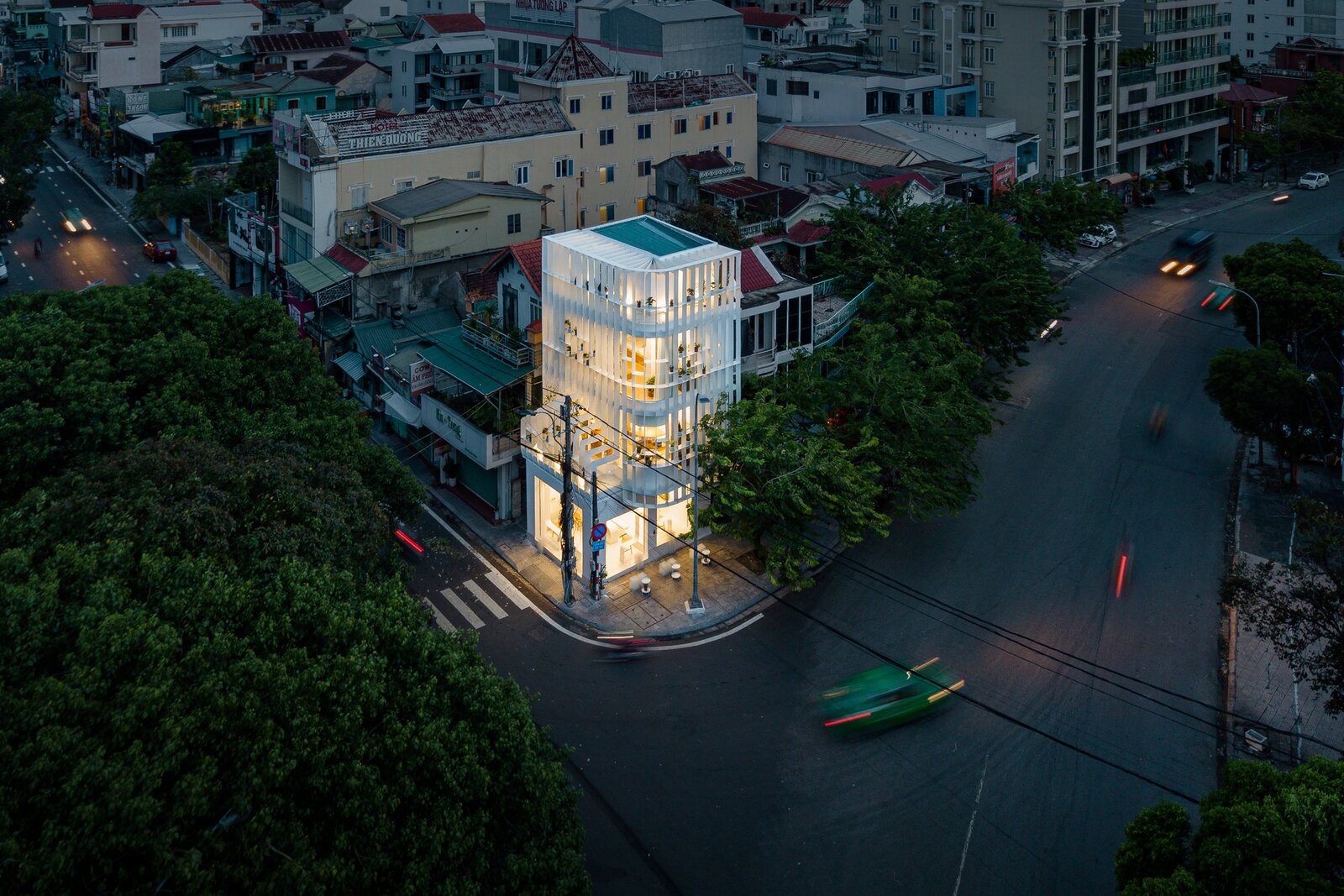 Photo 4 of 23 in A Translucent Tower in Vietnam Invites Visitors in for ...