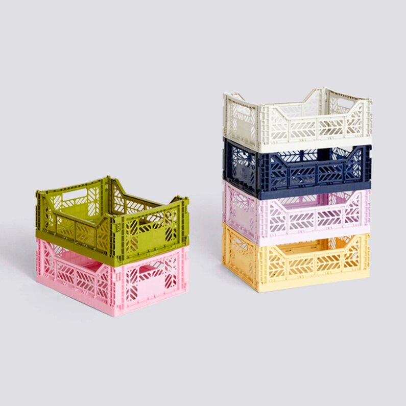 Photo 1 of 1 in Hay Recycled Color Crate - Medium - Dwell