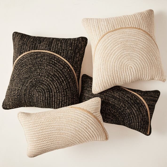 West Elm Woven Arches Indoor/Outdoor Pillow by West Elm - Dwell