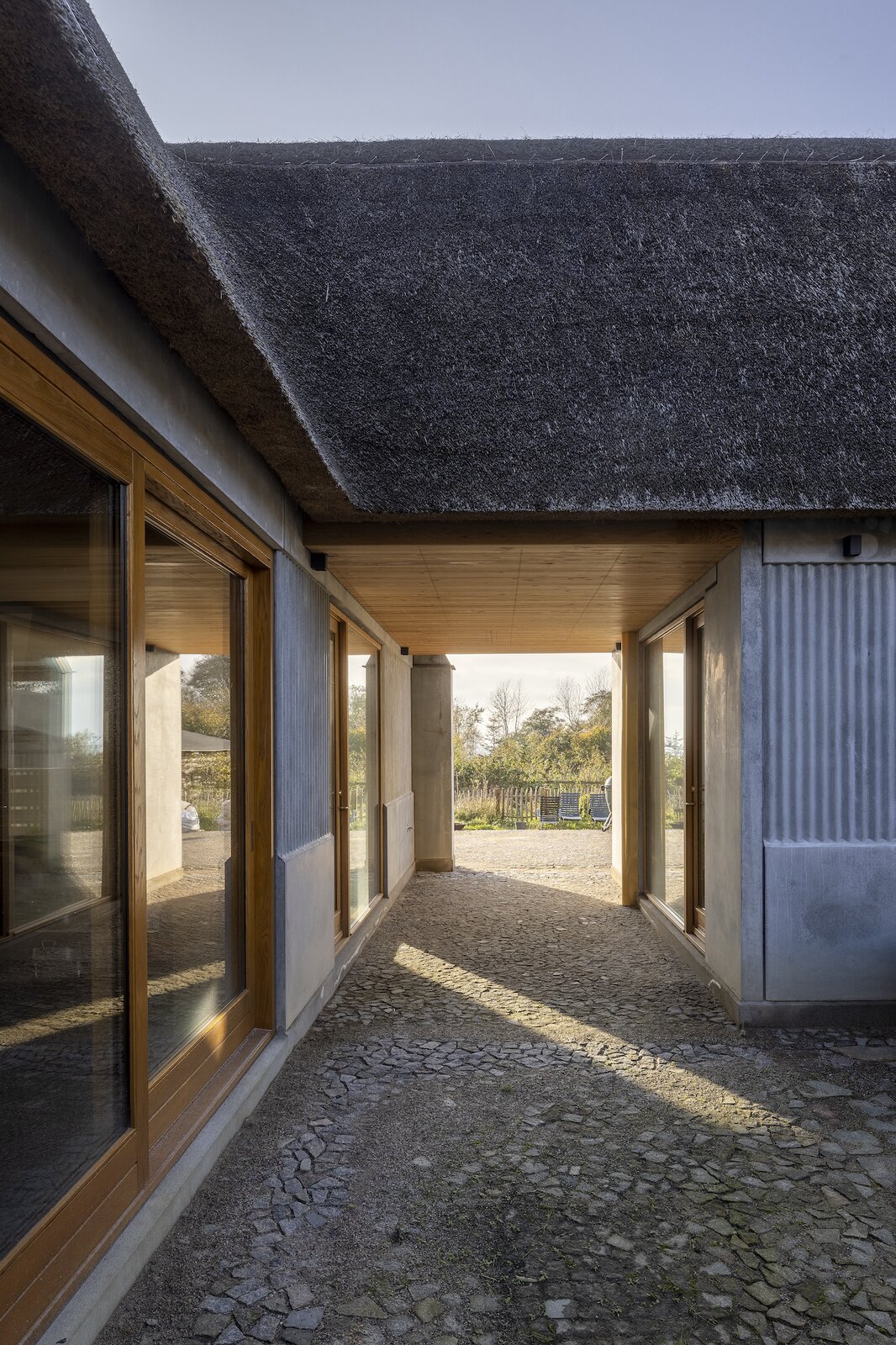 Photo 3 of 11 in A Concrete-Clad Farmhouse in Denmark Draws From Local ...