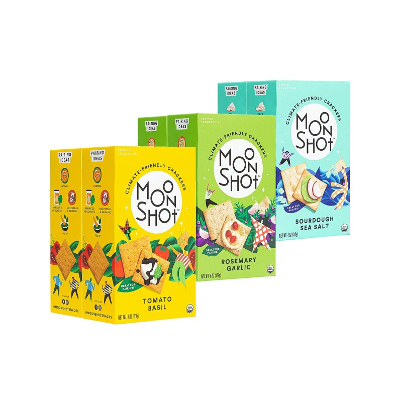 Photo 1 of 1 in Moonshot Climate-Friendly Crackers Variety Pack - Dwell