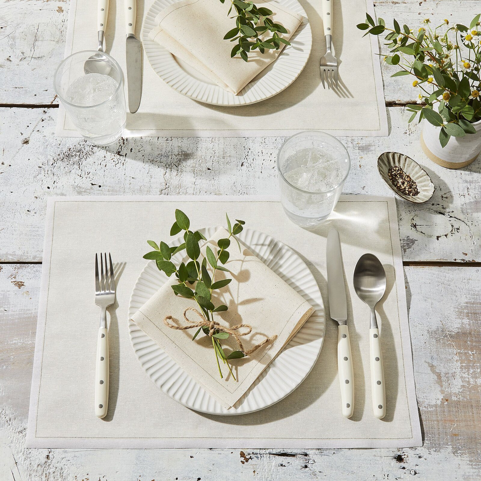 My Drap Recycled Cotton Tear-Off Table Linens by Food52 - Dwell