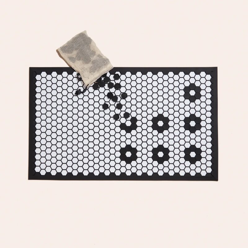 Letterfolk Tile Mat by Dwell - Dwell