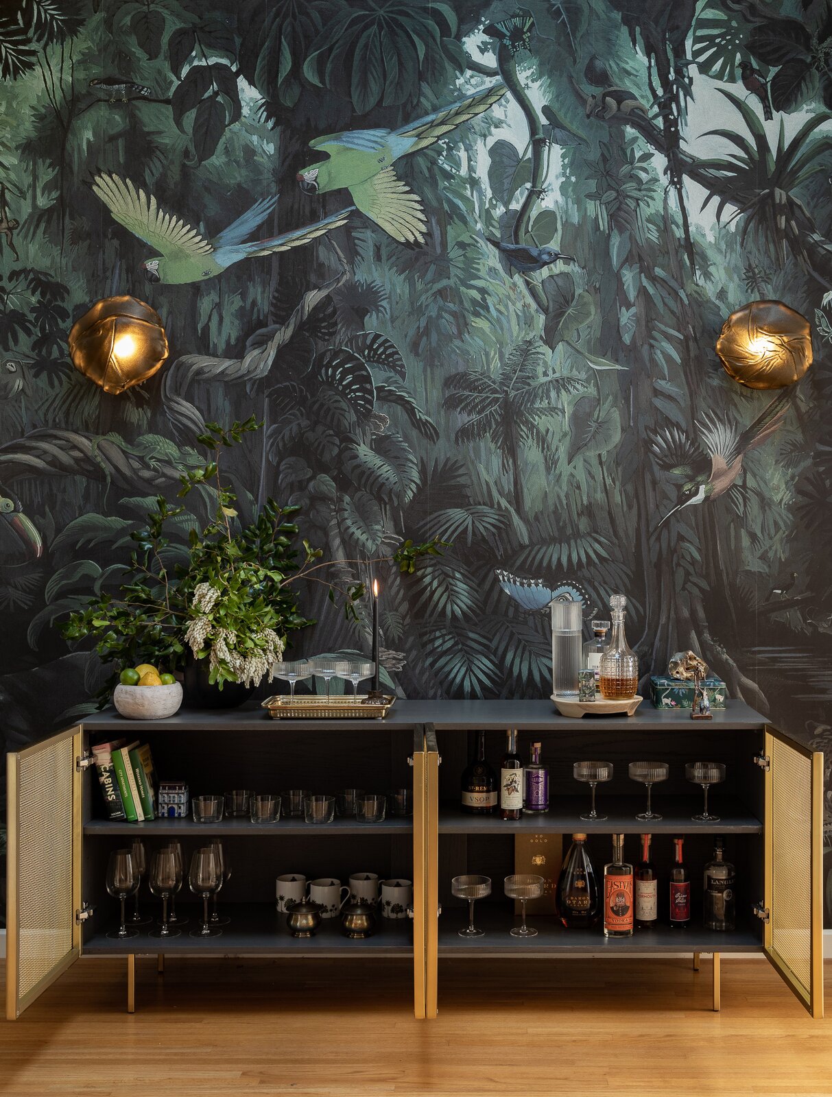 Photo 4 of 4 in How a Designer Created a Jungle-Themed Barscape for ...