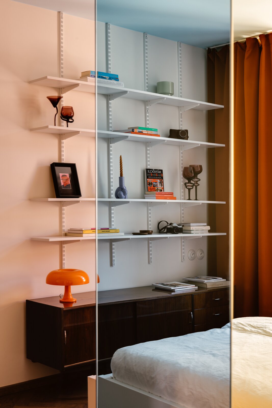 Photo 14 of 15 in Pastel Colors and Vintage Furnishings Rule in This ...