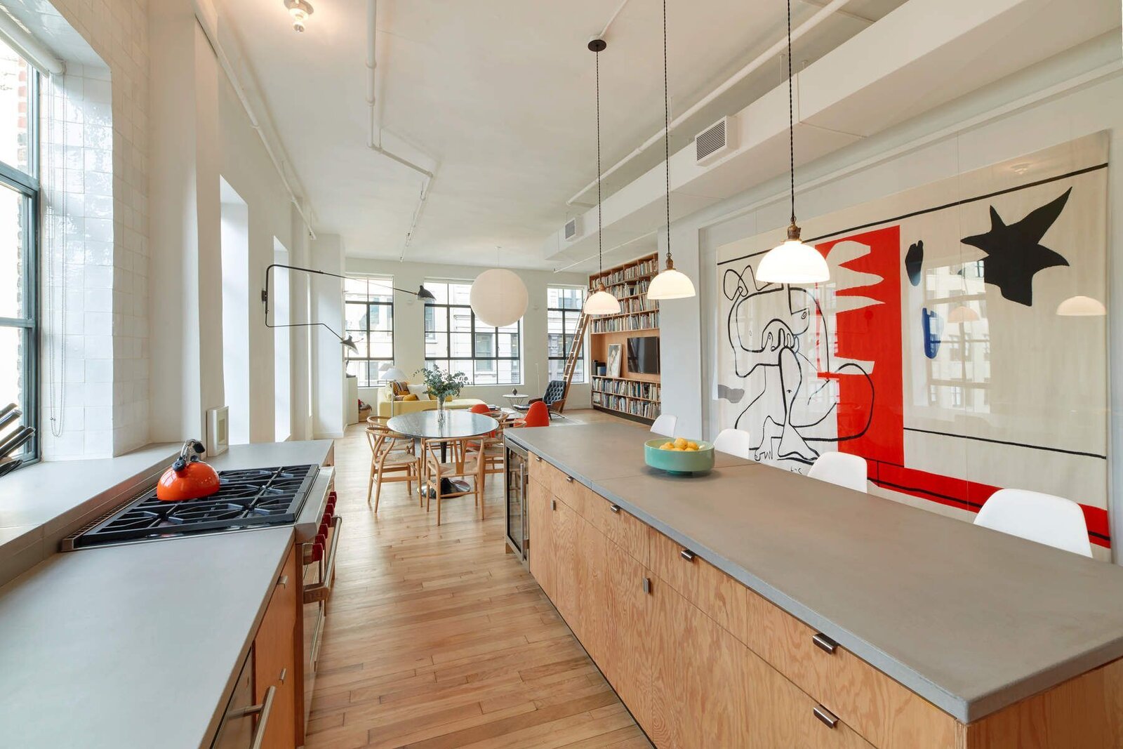 Photo 2 of 9 in This Corner Loft Listed in New York City Is One for the ...