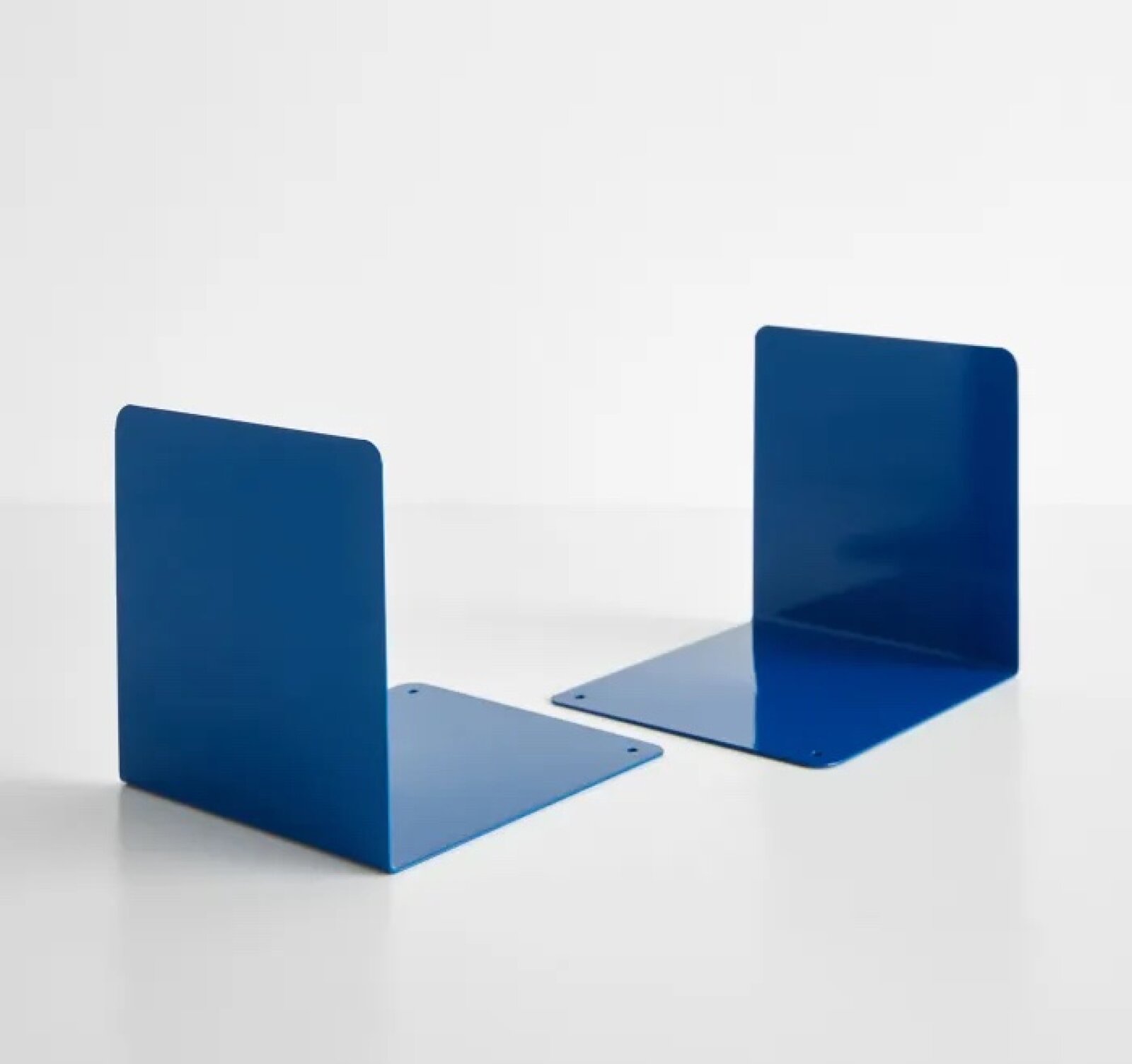 Ellepi Blue Steel Bookends by Dwell - Dwell