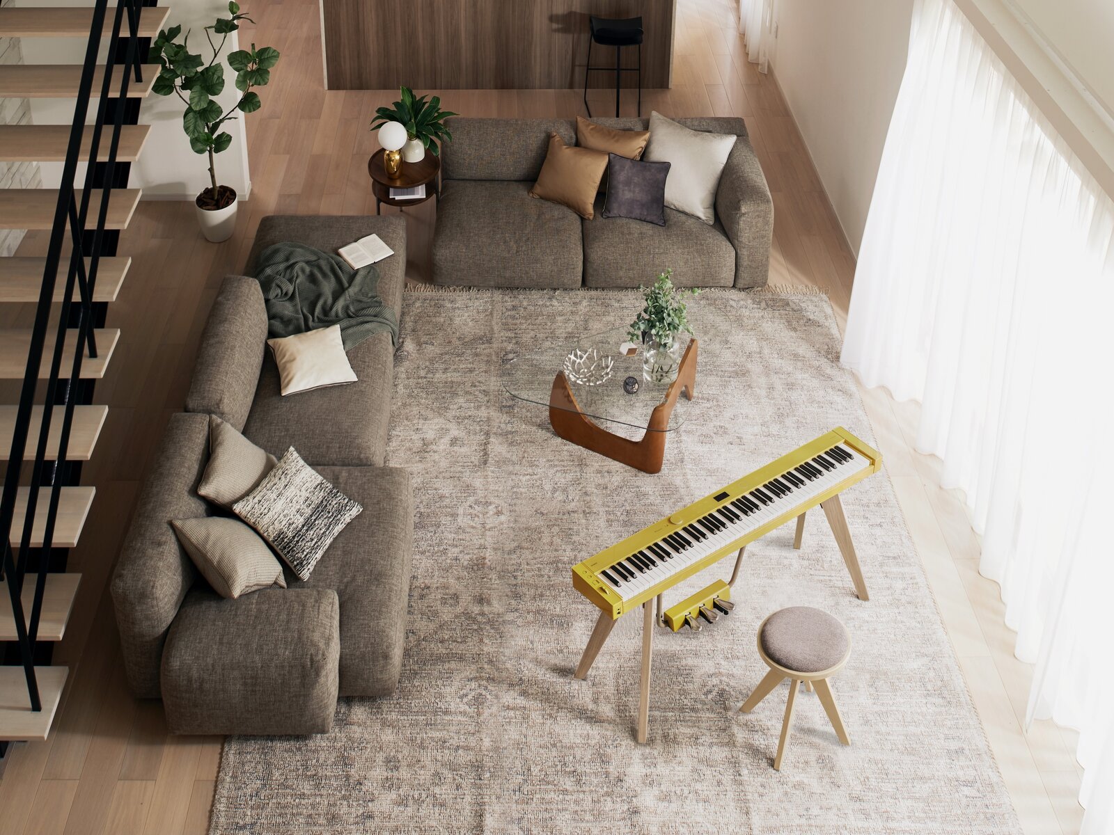 How a Perfectly Placed Piano Can Bring Harmony to Your Home - Dwell