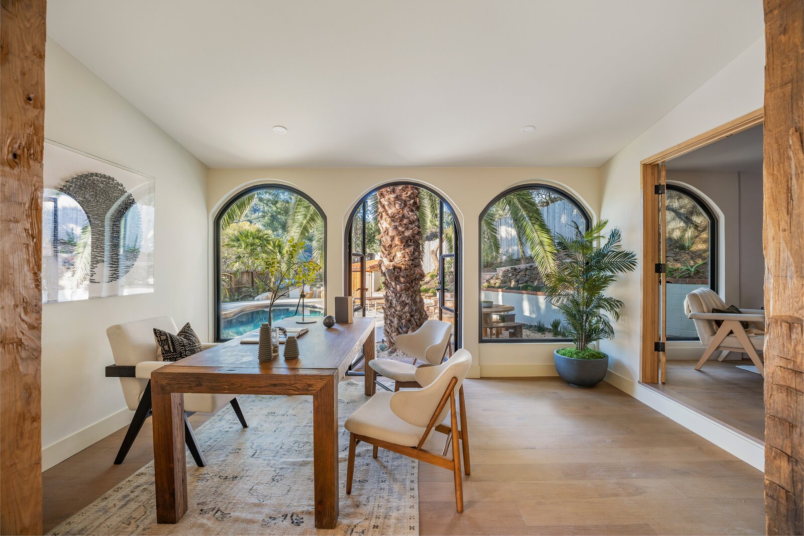 Photo 8 of 10 in Asking $2.9M, This Topanga Canyon Home Has Arches ...