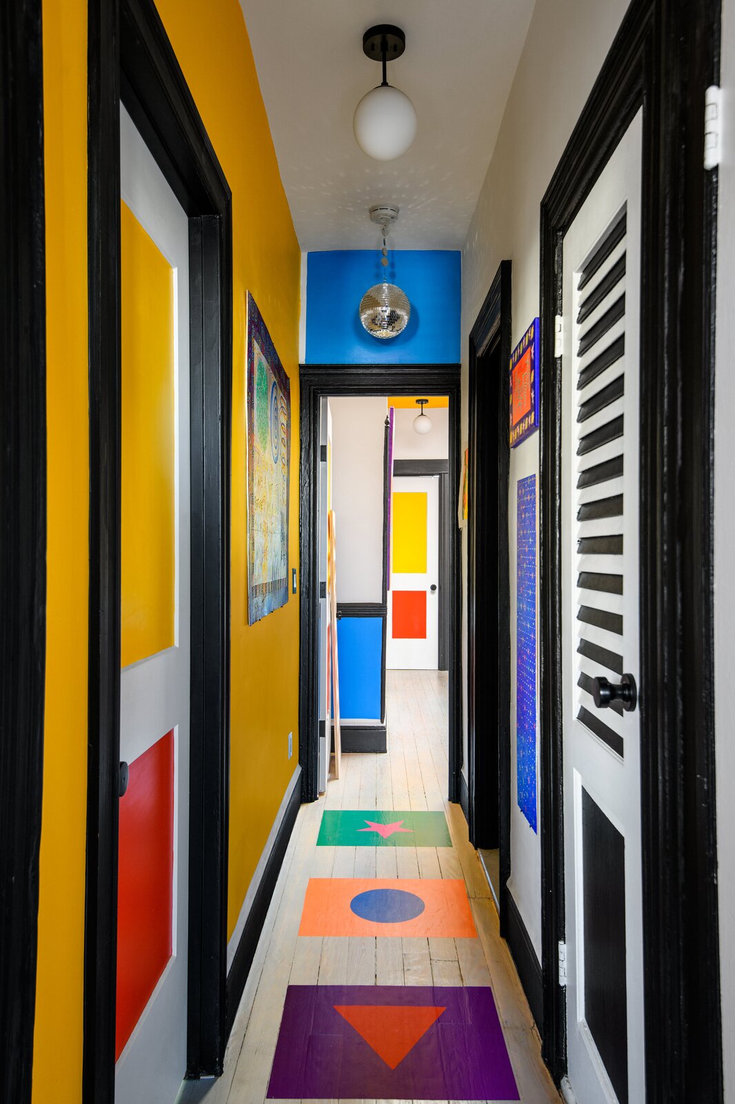 Photo 4 of 13 in Rental Revamp: A Brooklyn Artist Infuses 1,000 Square ...
