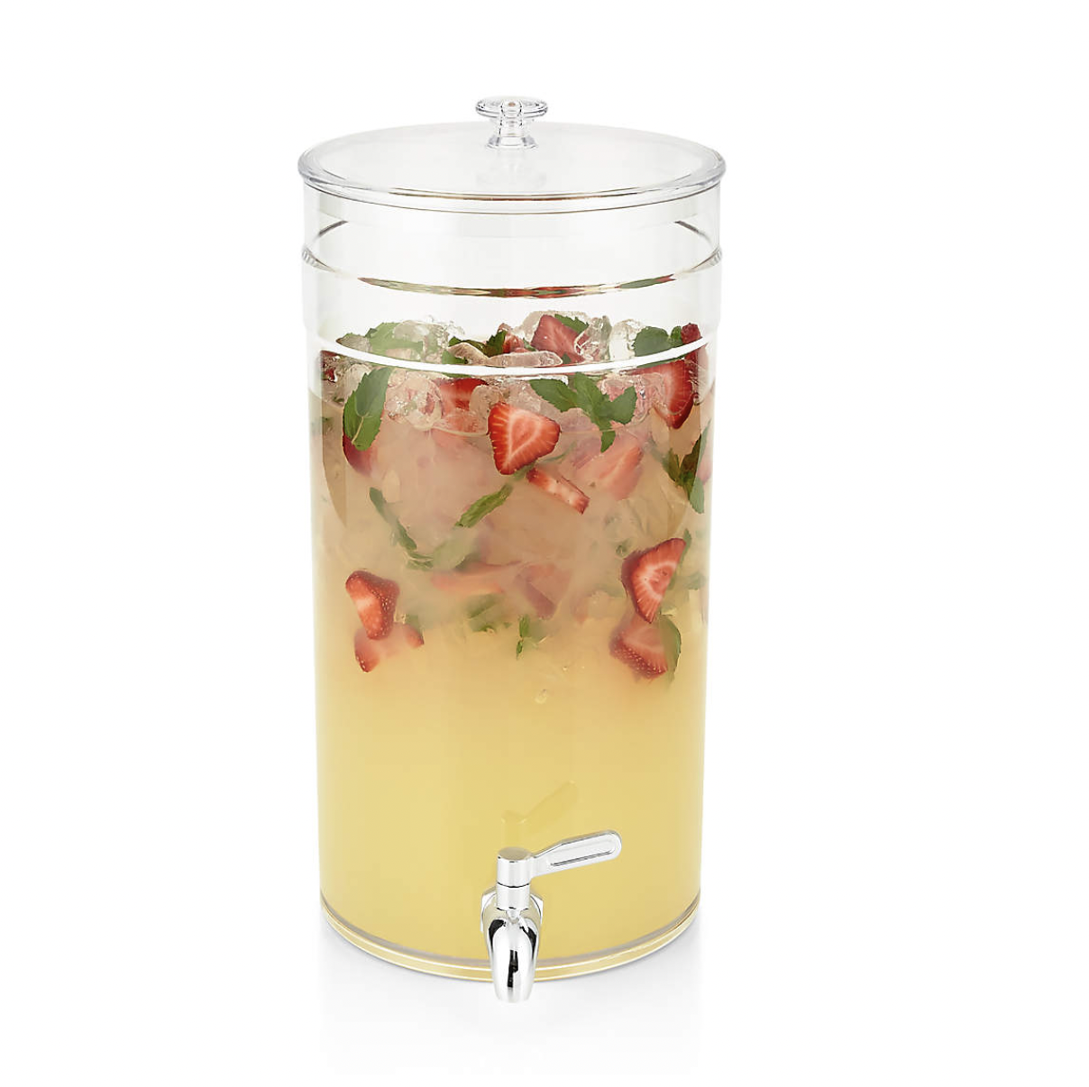 Claro Acrylic Drink Dispenser by Crate and Barrel - Dwell