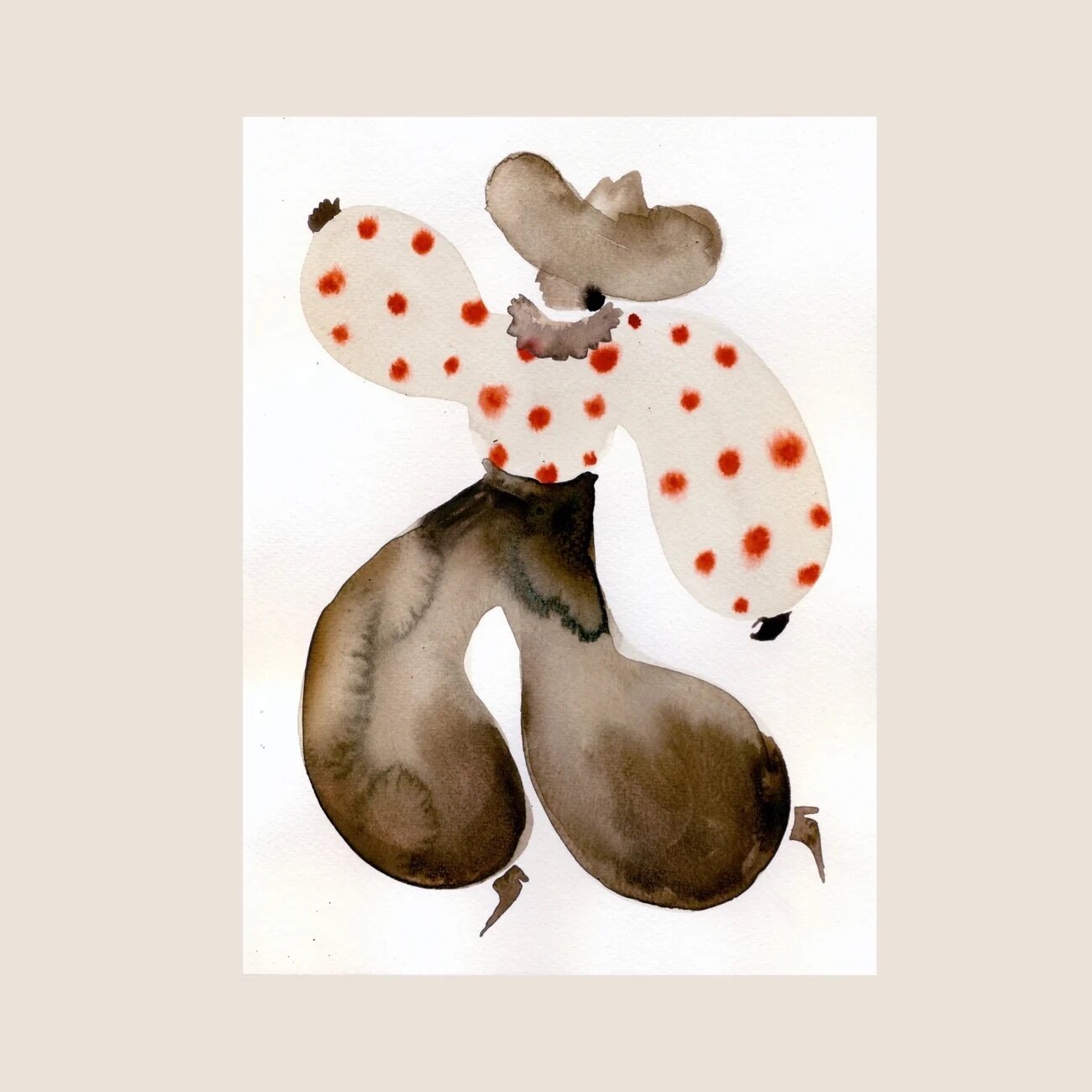 Tuft Luck Studio Polka Print by Dwell - Dwell