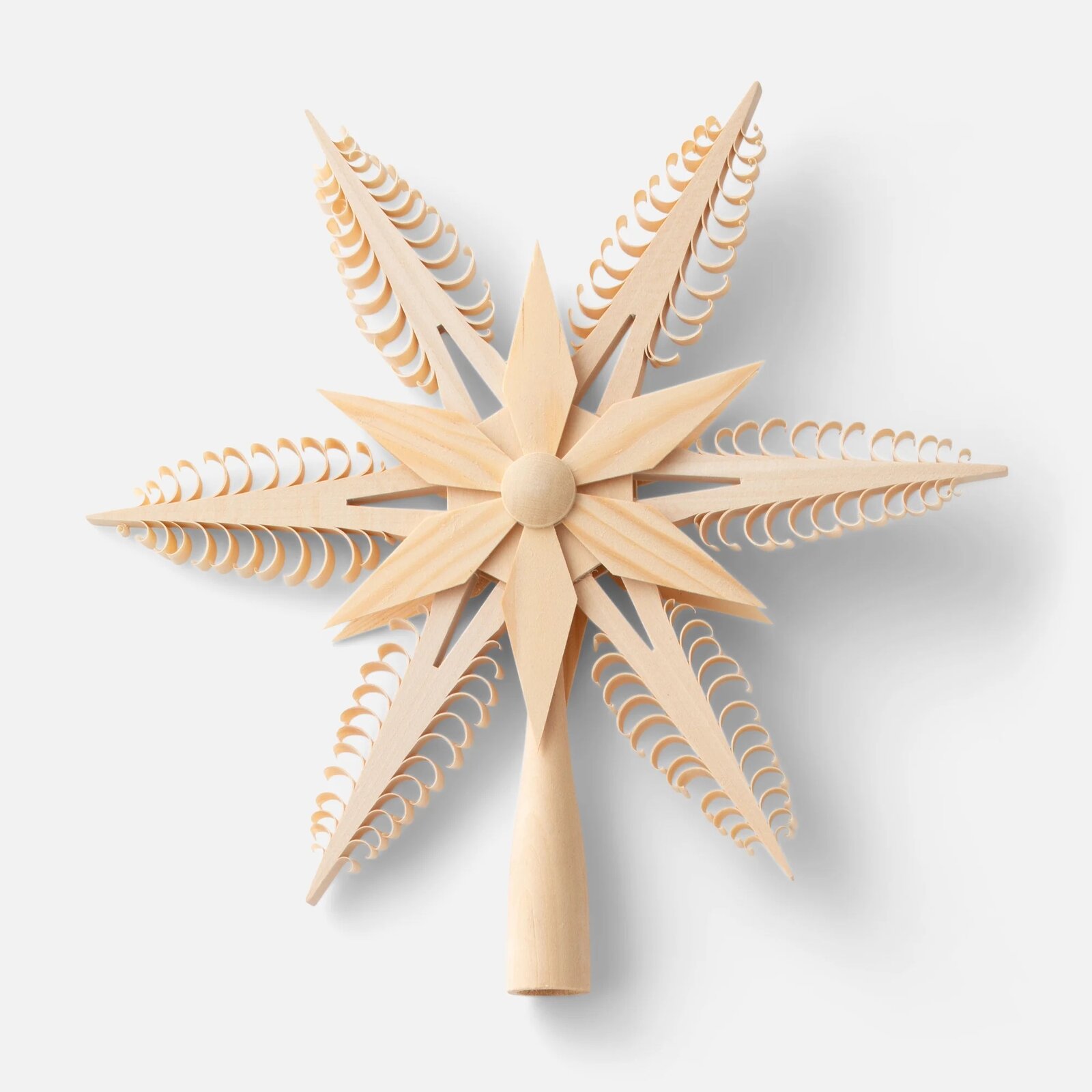 Schoolhouse Wooden Folk Art Tree Topper by Dwell - Dwell