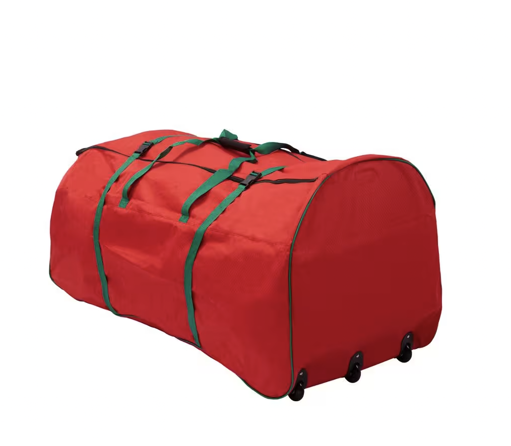 Red Rolling Tree Storage Bag for Trees by Dwell - Dwell