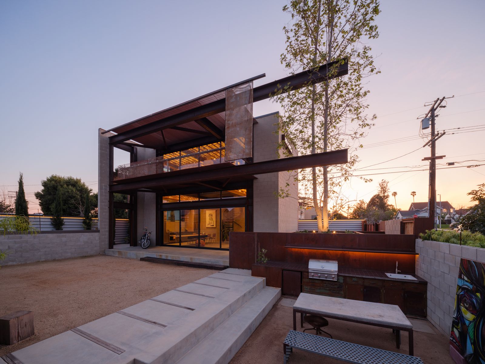 Photo 2 of 14 in This $2M L.A. Compound Comes With a Classic Bungalow ...