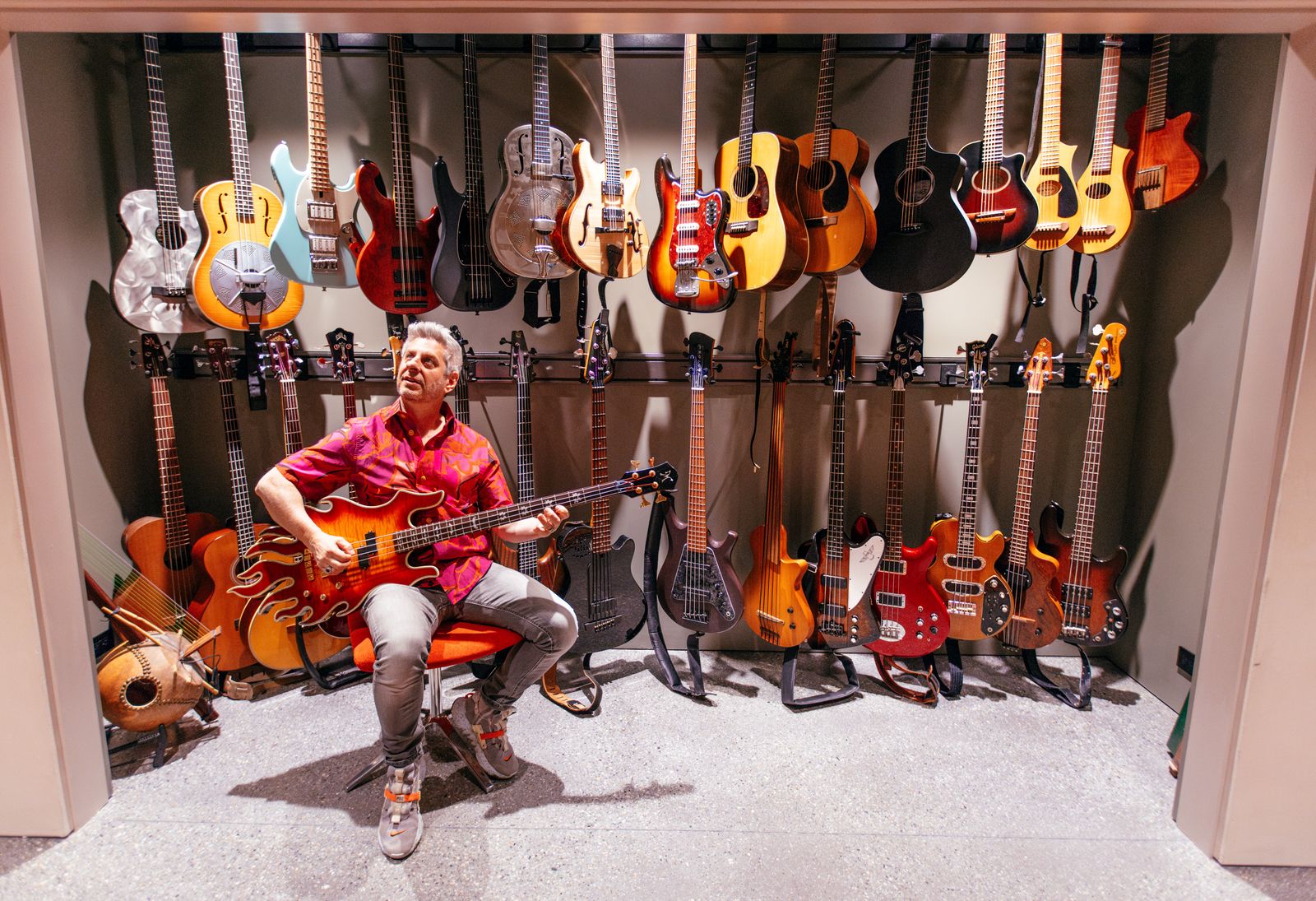 Photo 8 of 11 in Phish Bassist Mike Gordon’s Home Studio Is Just as Psychedelic as You’d Expect ...