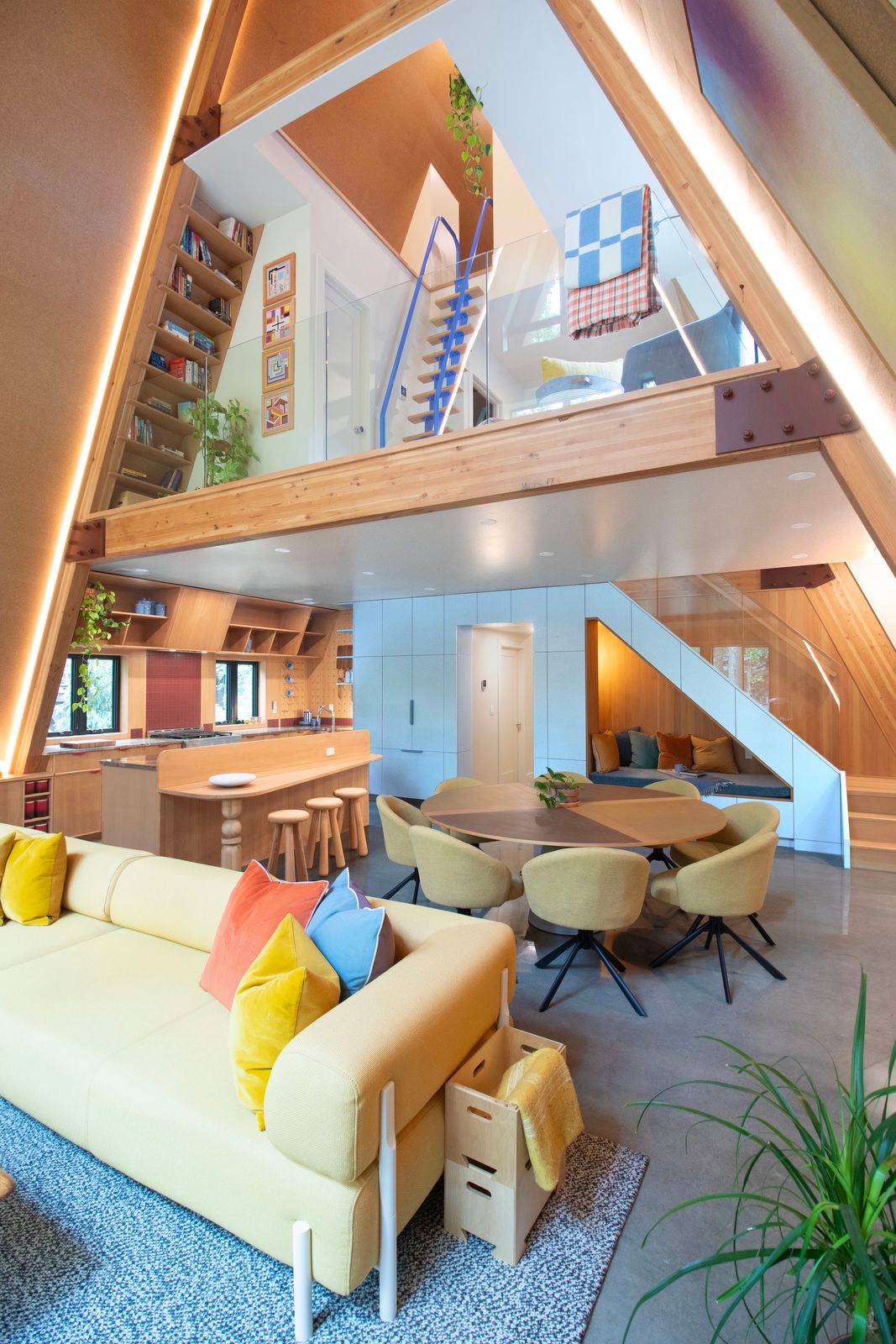 Photo 7 of 15 in For $1.4M, You Can Score an A-Plus A-Frame in Northern ...