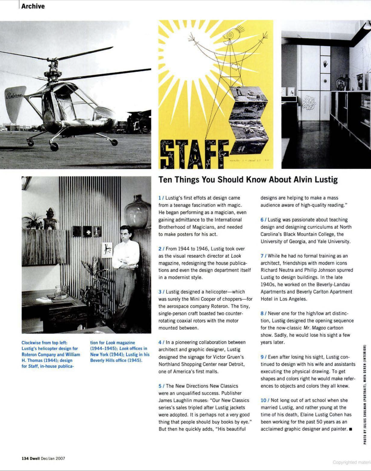 Photo 5 of 5 in From the Archive: Alvin Lustig, the Designer Who Did It ...