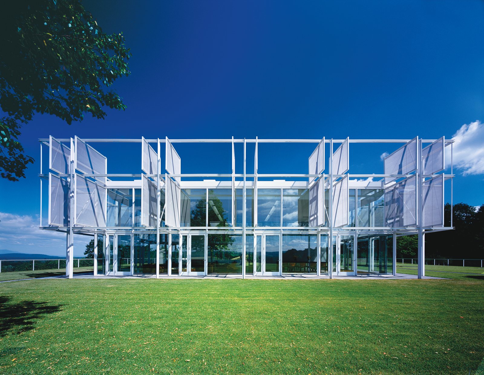 A Thomas Phifer-Designed Glass-and-Steel Masterpiece For Sale - Dwell