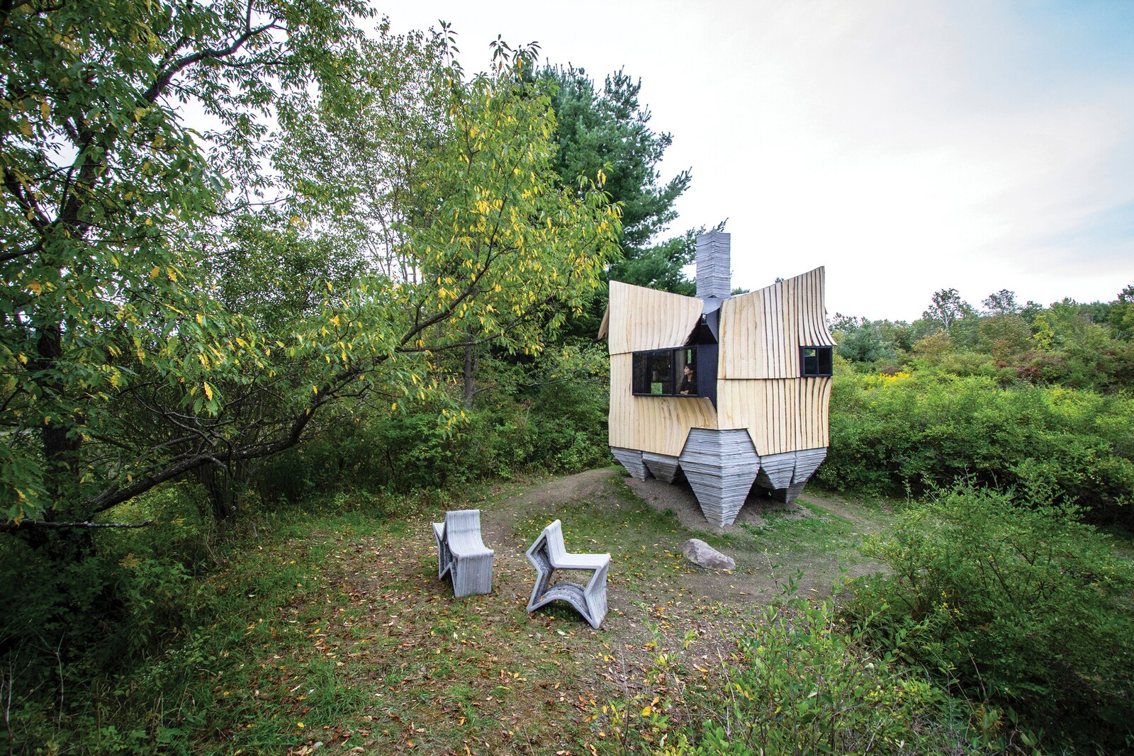 Photo 1 of 7 in This Tiny 3D-Printed Cabin Makes a Big Statement About ...