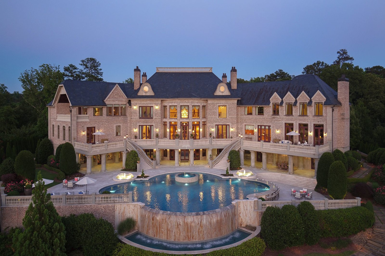 A Spectacular Gated Estate in Atlanta Asks $25M (6 Photos) - Dwell