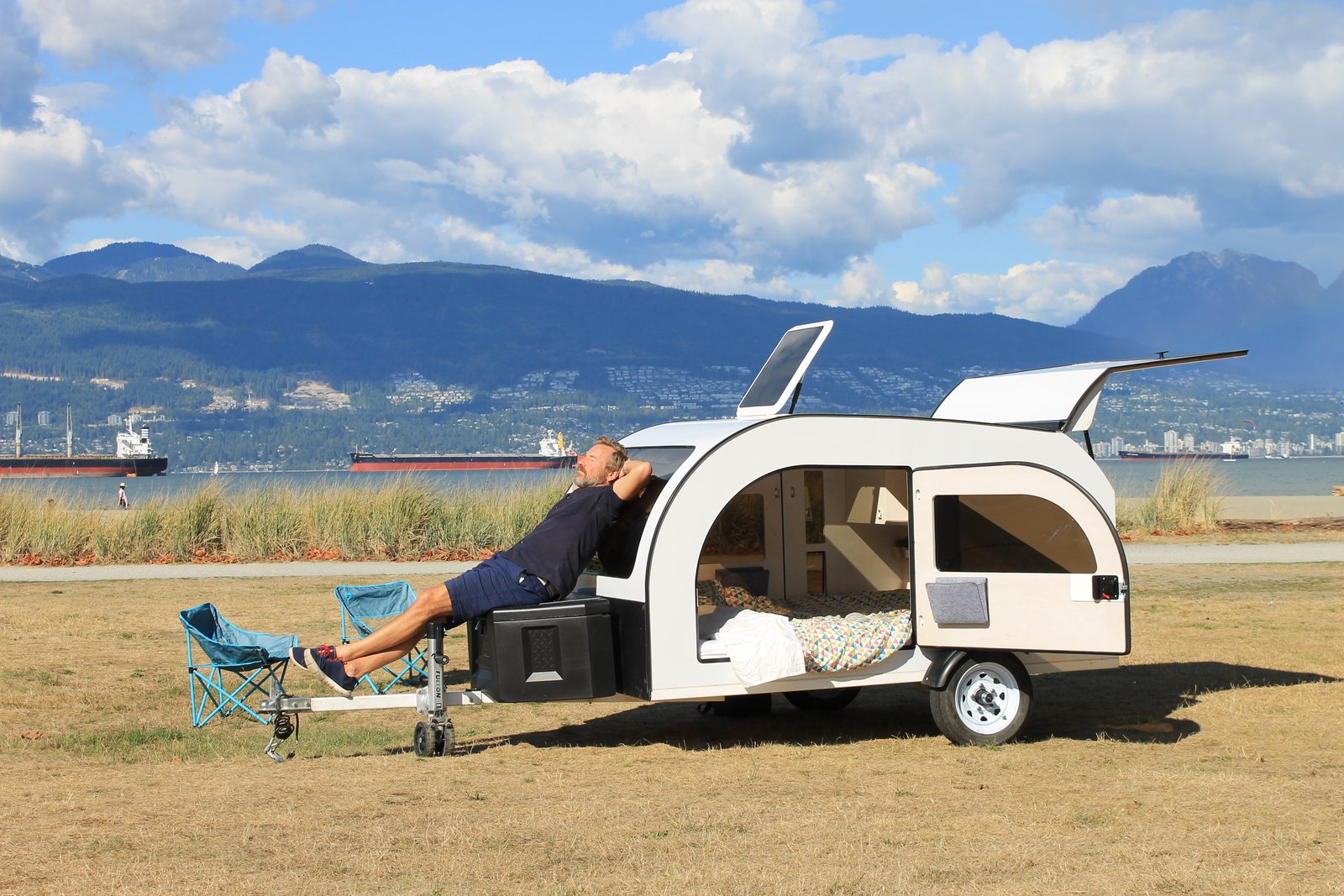 This Tiny Teardrop Shaped Trailer Is Ready For Big Adventures Dwell