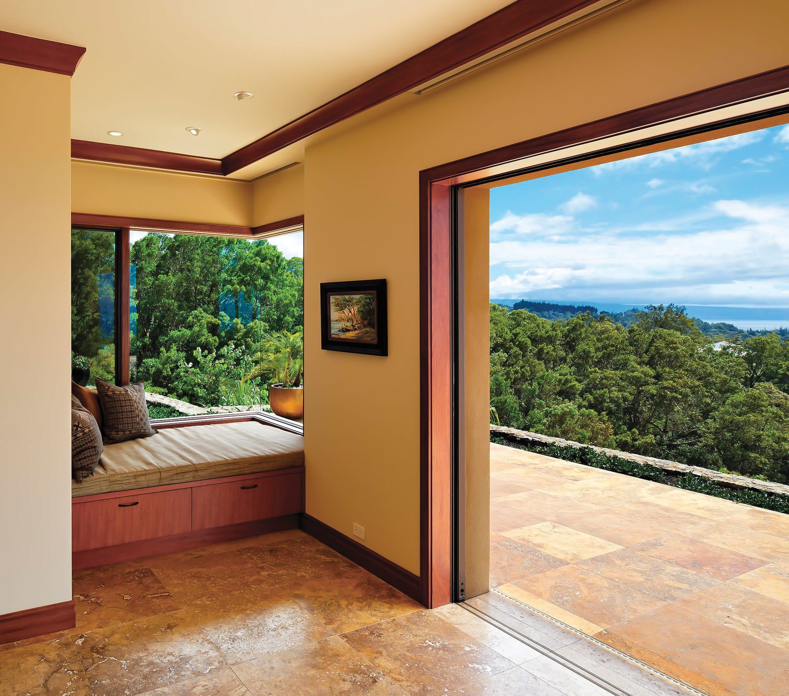Photo 1 of 4 in Aluminum-Clad Multi-Slide Wood Door by Western Window ...