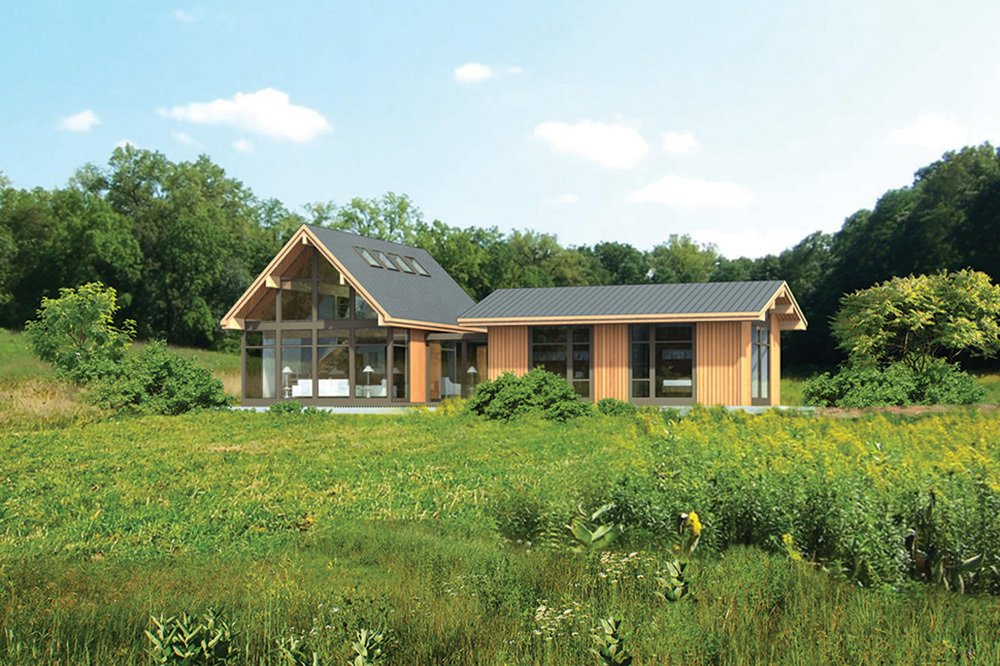 Photo 20 of 28 in Lindal Elements Modern Home Design Collection by ...