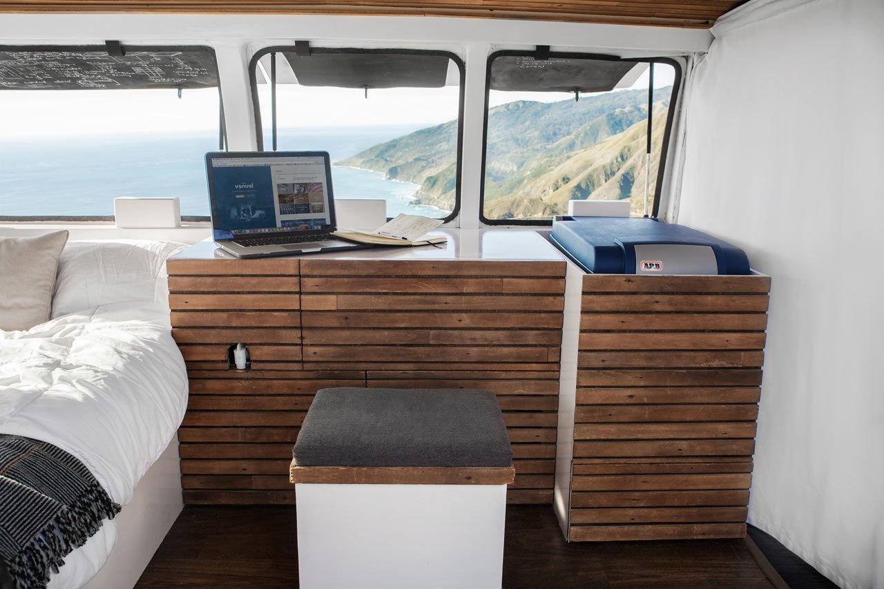 Photo 3 of 15 in A Used Cargo Van Becomes a Mobile Studio - Dwell