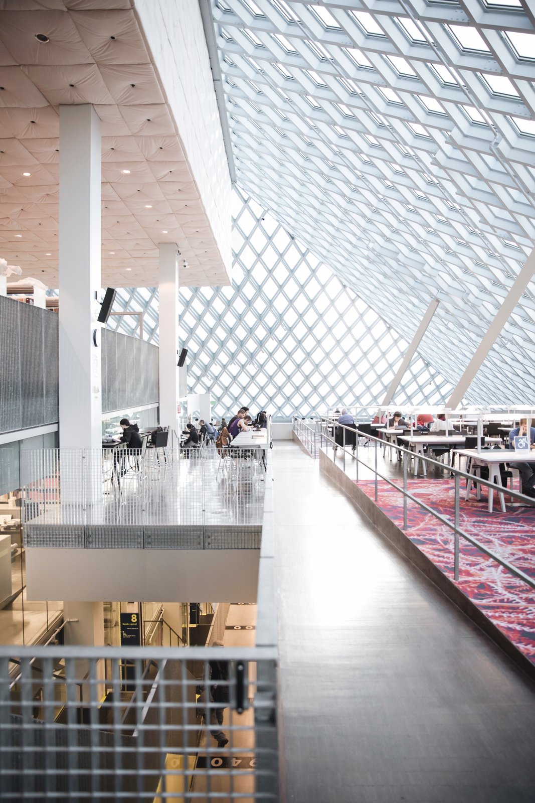 Photo 12 of 15 in Seattle Central Library by Sang Koh - Dwell