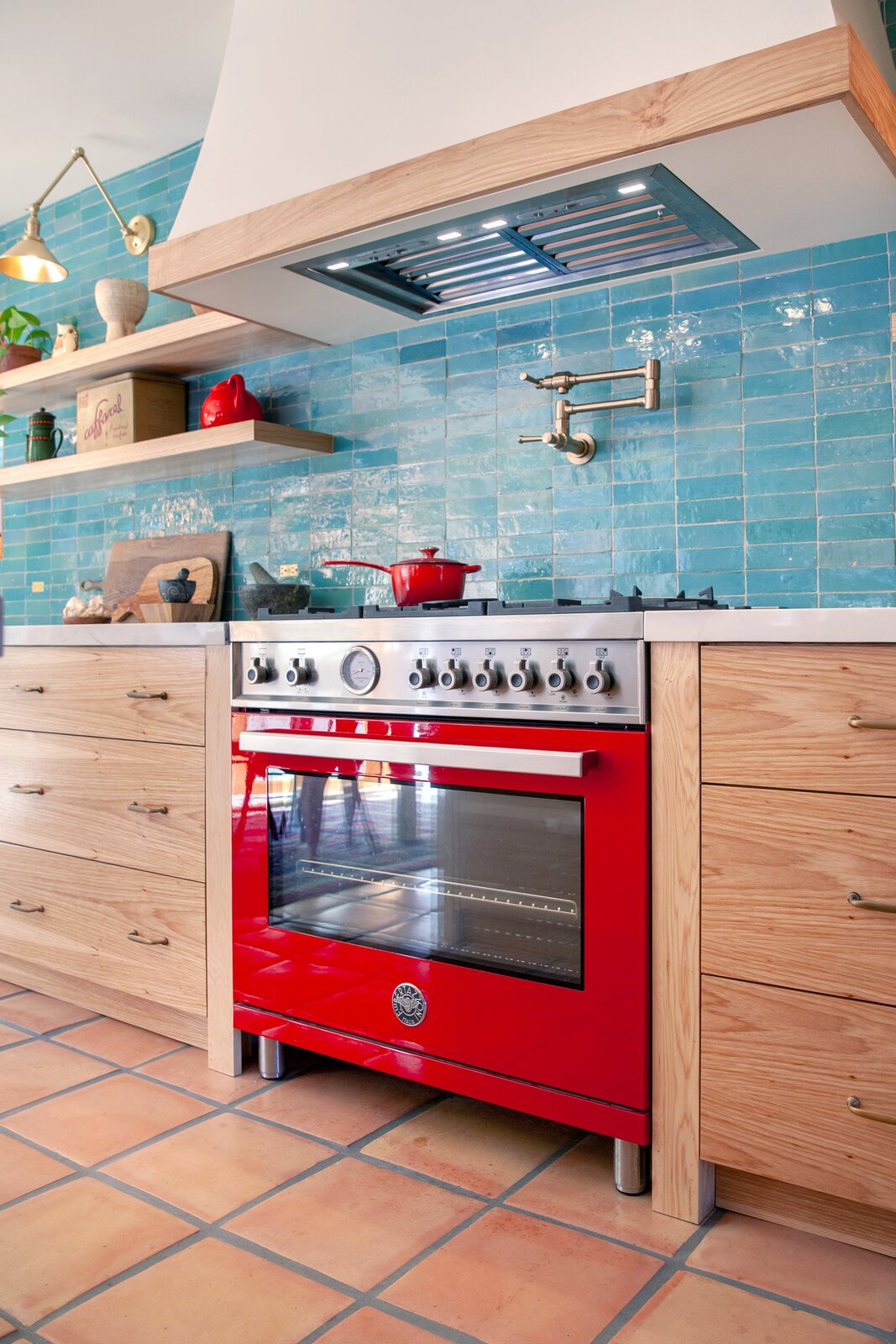 Photo 2 of 11 in A Bright and Joyful Topanga Canyon Kitchen Redesign by ...