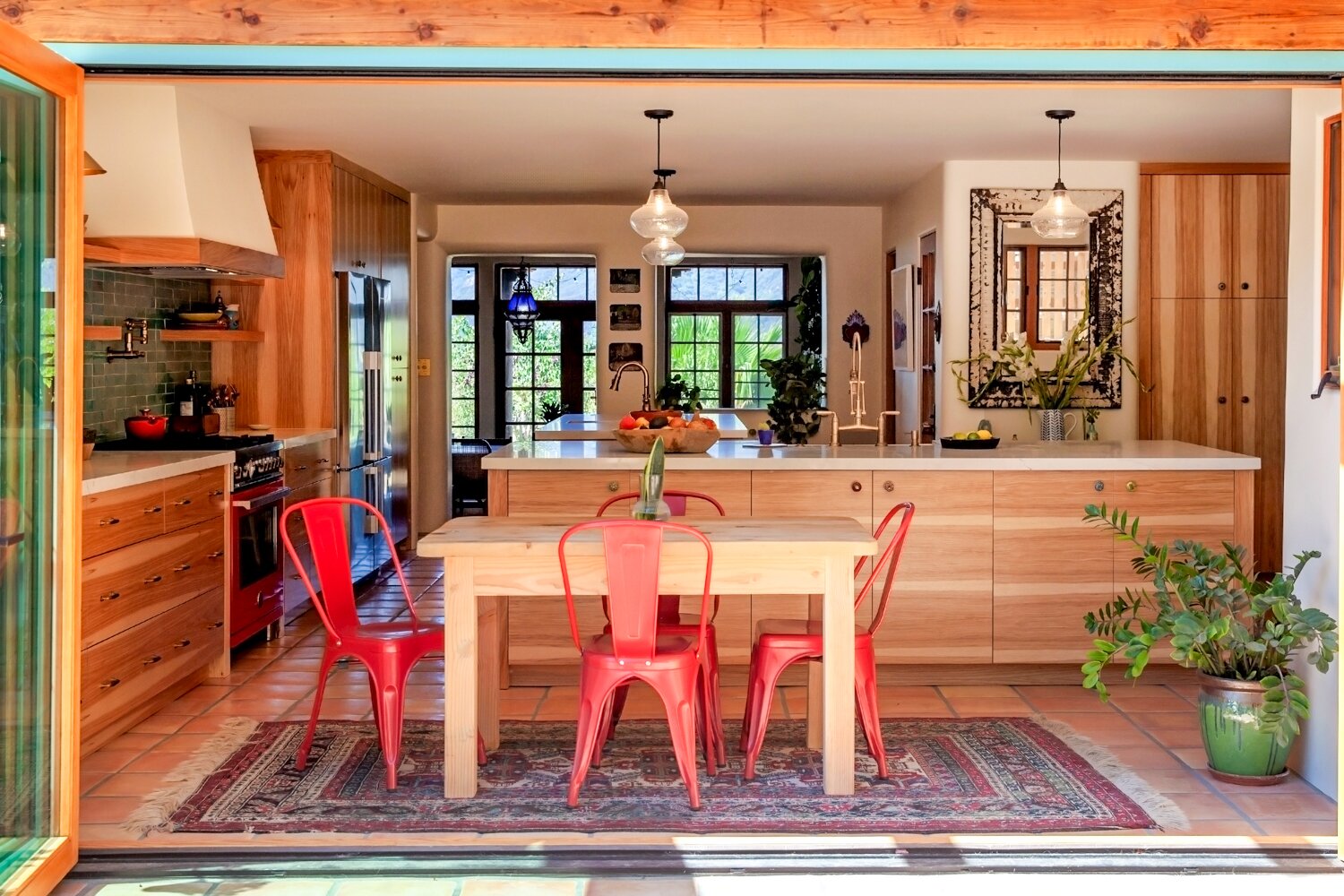 Photo 9 of 11 in A Bright and Joyful Topanga Canyon Kitchen Redesign by ...