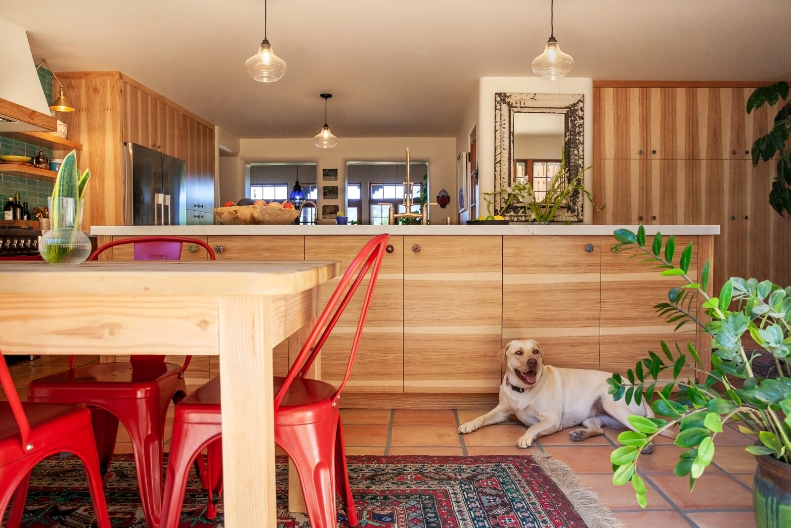 Photo 10 of 11 in A Bright and Joyful Topanga Canyon Kitchen Redesign ...