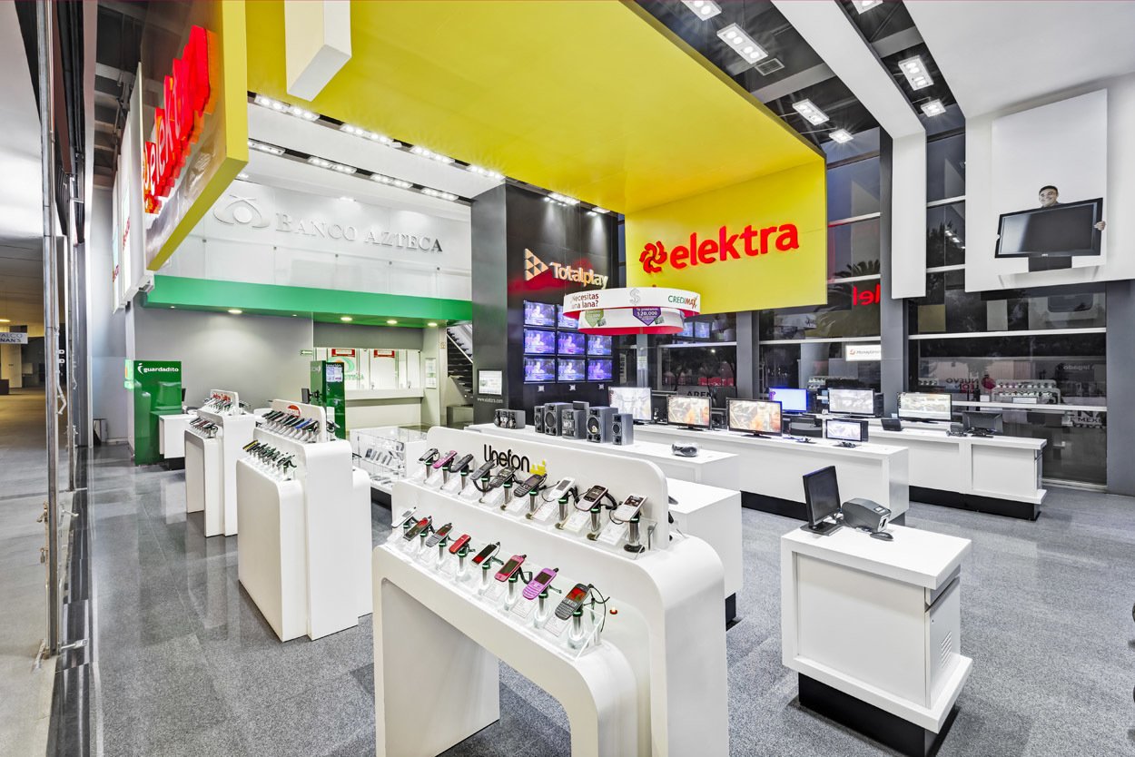 Showroom Elektra sucursal Arena Ciudad de Mexico (7 Photos) - Dwell