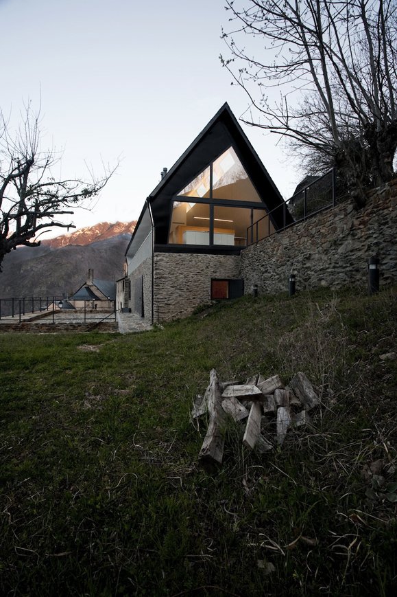 Photo 4 of 7 in Modernizing An Historic House in the Pyrenees - Dwell