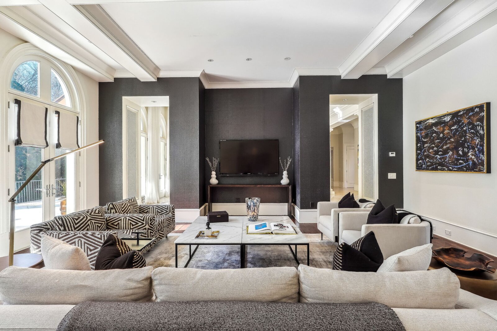 Photo 15 of 43 in Explore an Exquisite European-Inspired Residence in ...