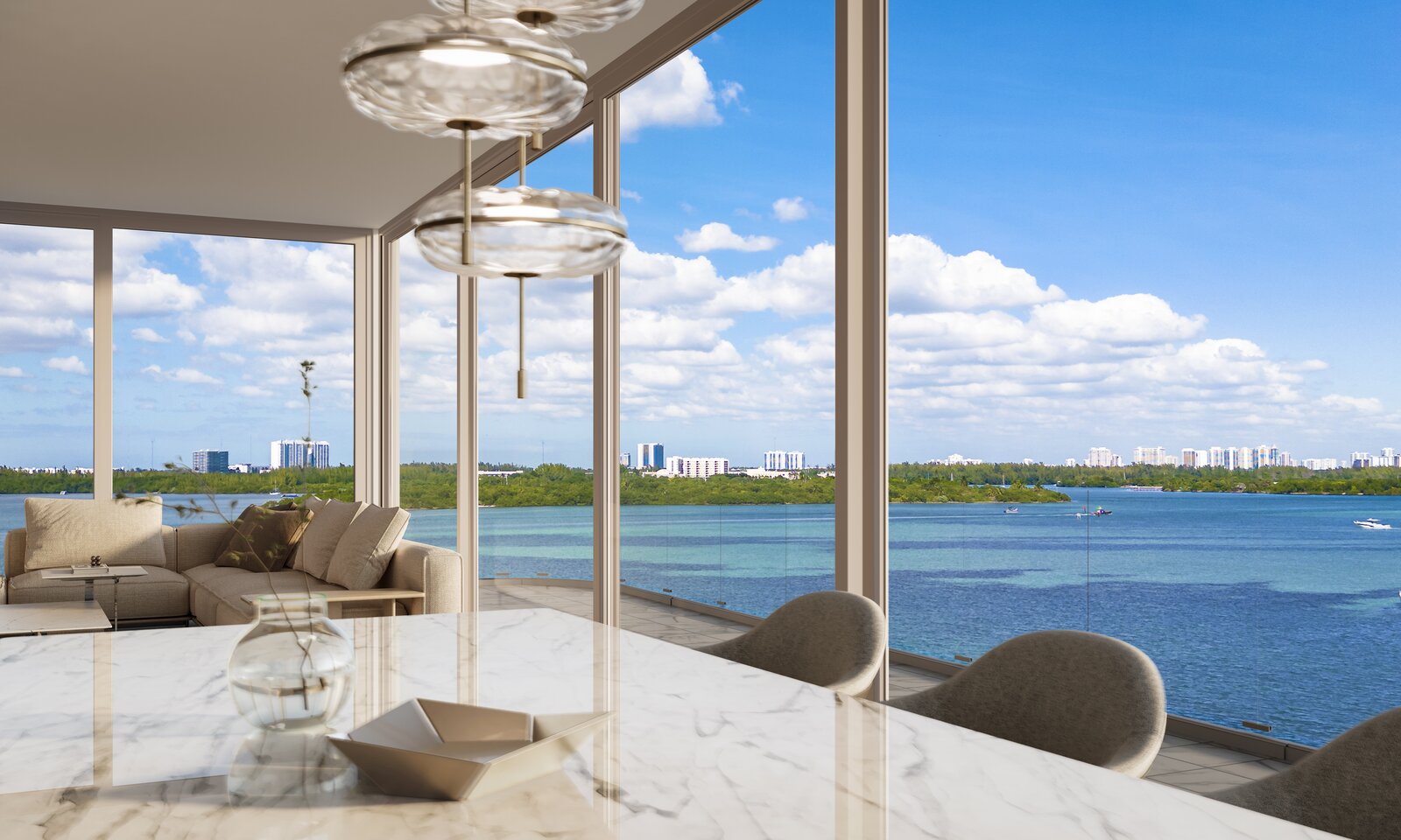 Photo 1 of 12 in An Ultra-Luxe Waterfront Fantasy Goes Vertical in Bay ...