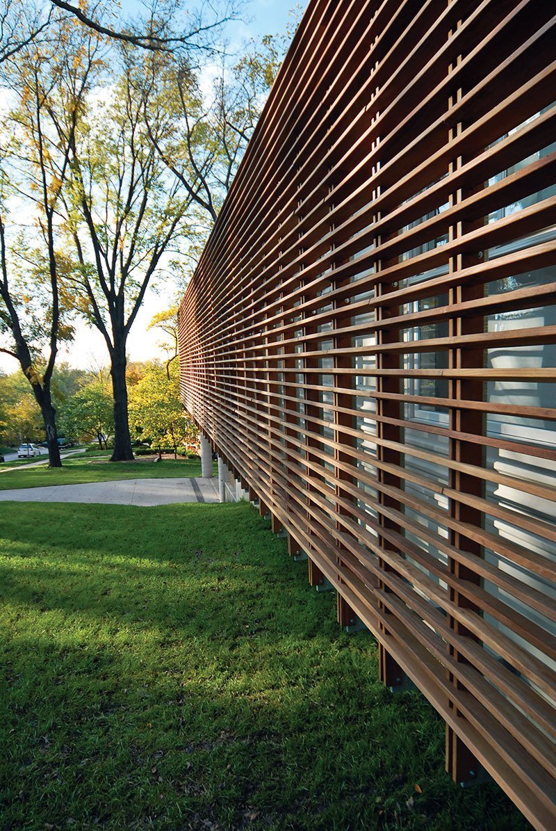Photo 15 of 19 in 9 Best Homes With Interesting Screened Facades - Dwell