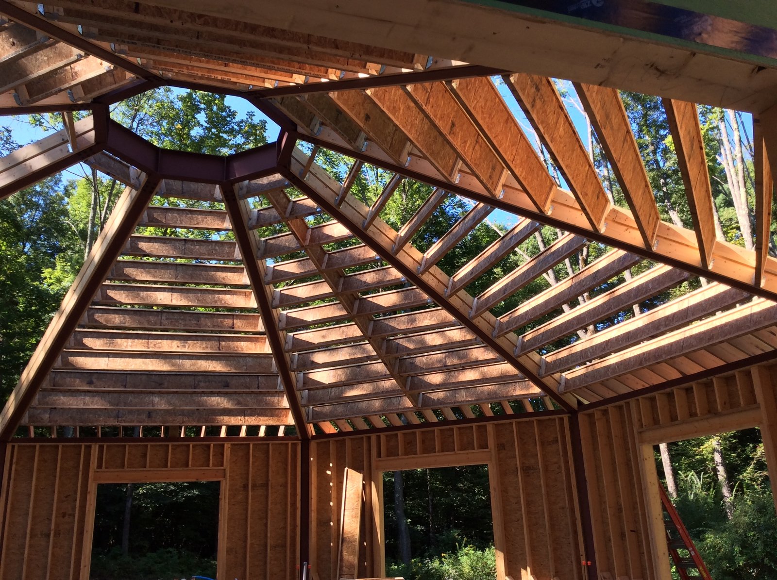 Photo 5 of 13 in A Modern Octagonal Barn House in Upstate New York Asks ...