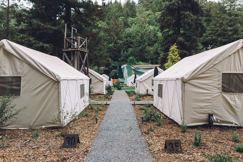 Photo 10 of 13 in Russian River Canvas Tents by AutoCamp - Dwell