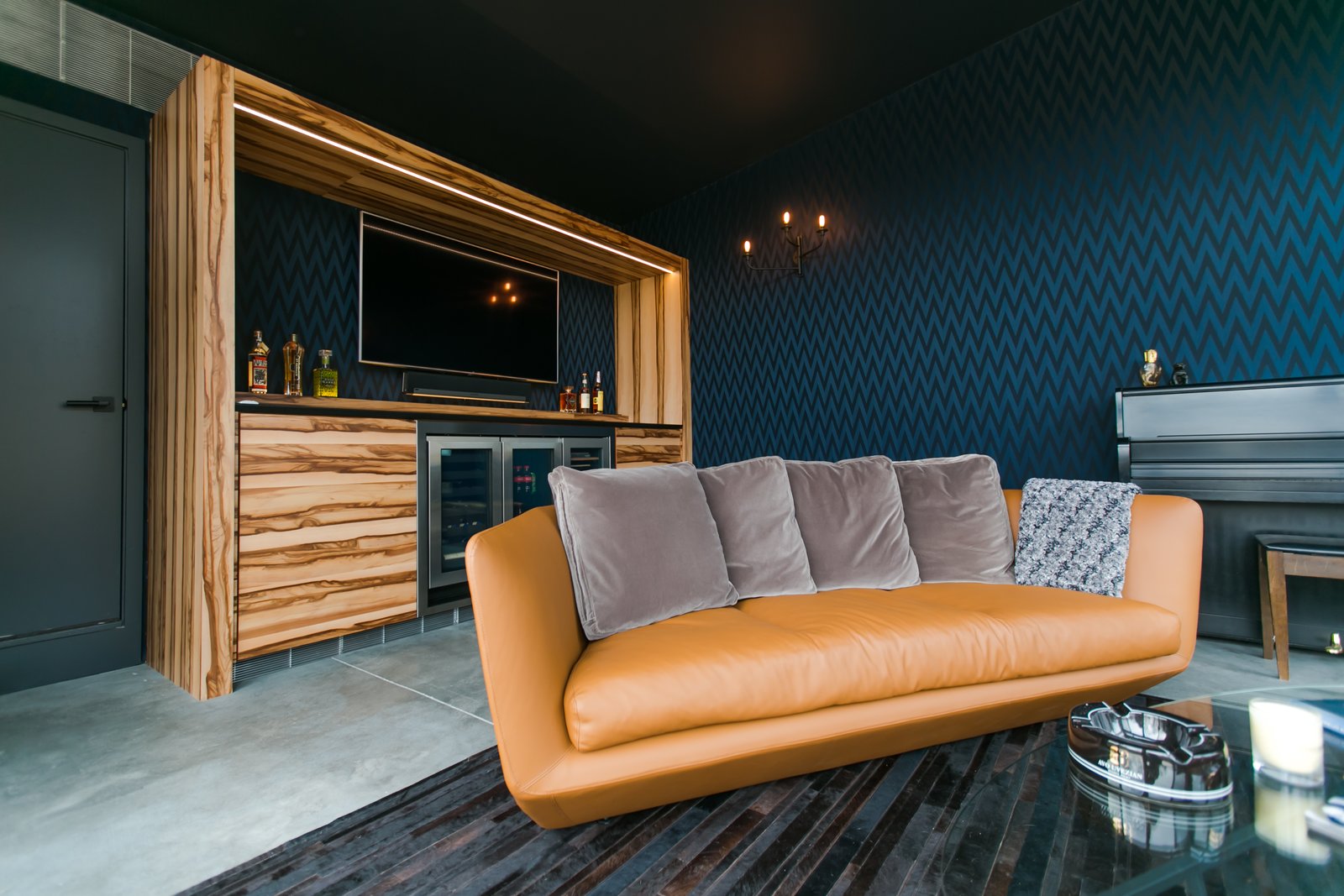 Photo 2 of 30 in Modern Cigar Room by Mod Abode by Jamie Sangar - Dwell