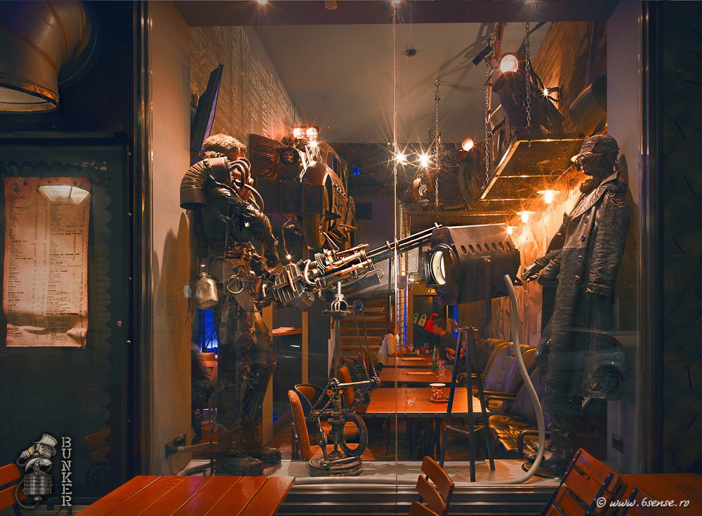 Photo 4 of 37 in BUNKER, Post-apocalyptic themed bar - Dwell