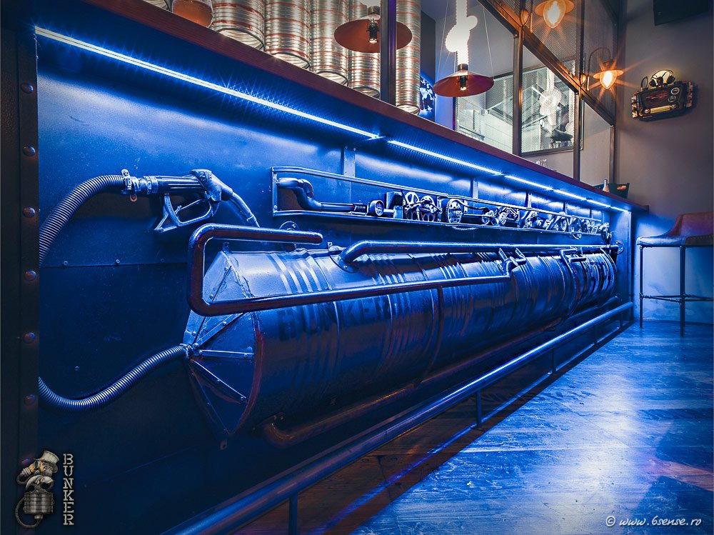 Photo 11 of 37 in BUNKER, Post-apocalyptic themed bar - Dwell